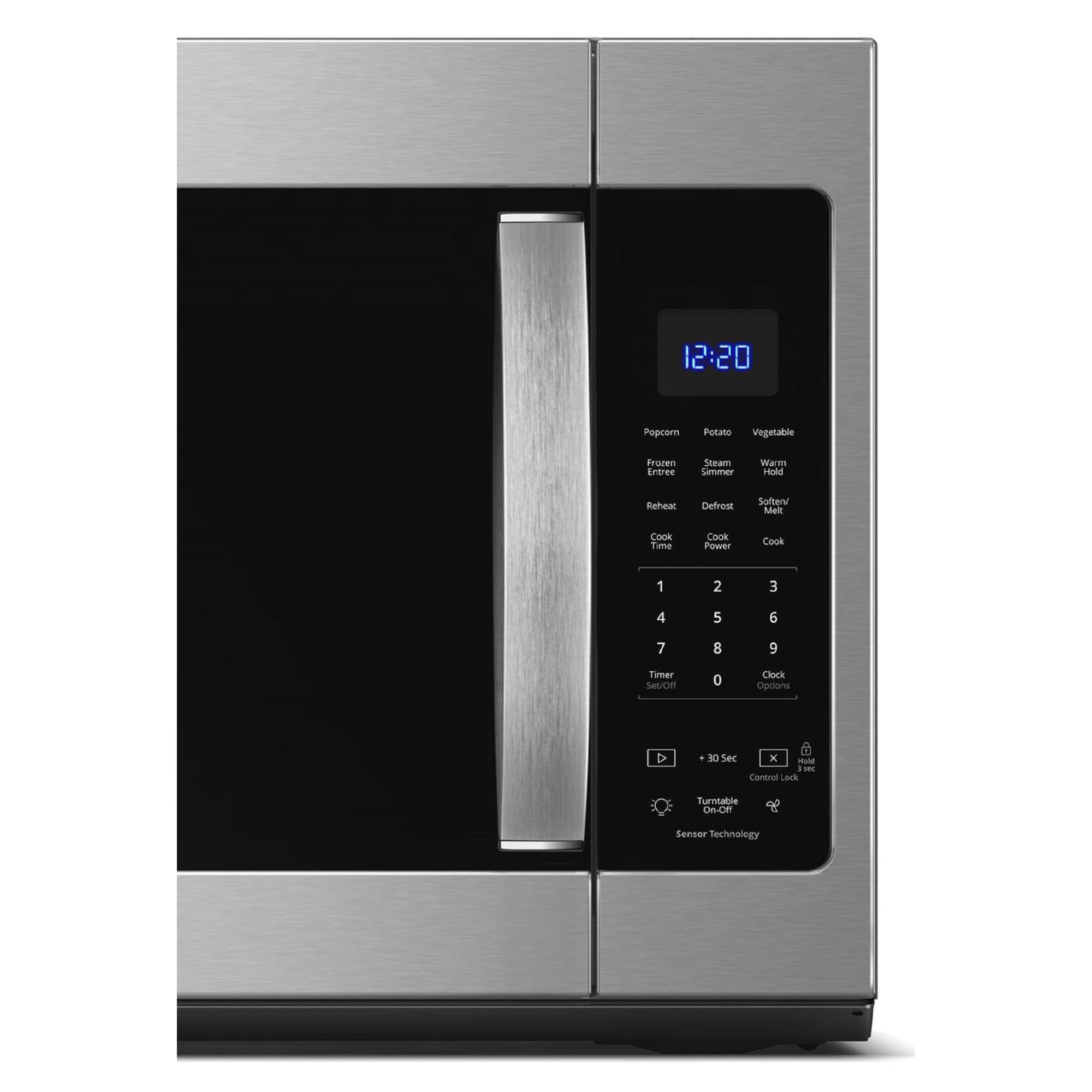 Whirlpool WMH32519HZ 1.9 cu. ft. Steam Microwave with Sensor Cooking in Fingerprint Resistant Stainless Steel American Freight
